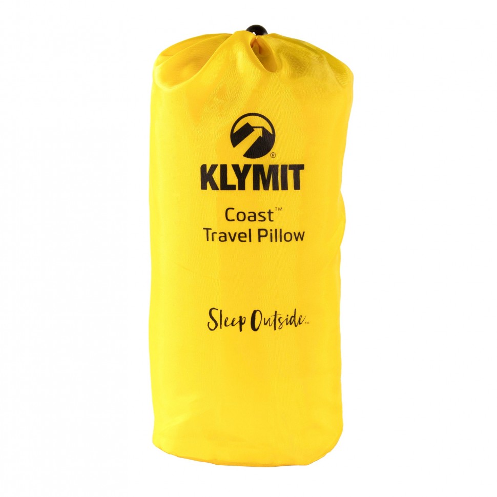 Подушка KLYMIT Coast Travel Pillow (12CTYL01C) жёлтая