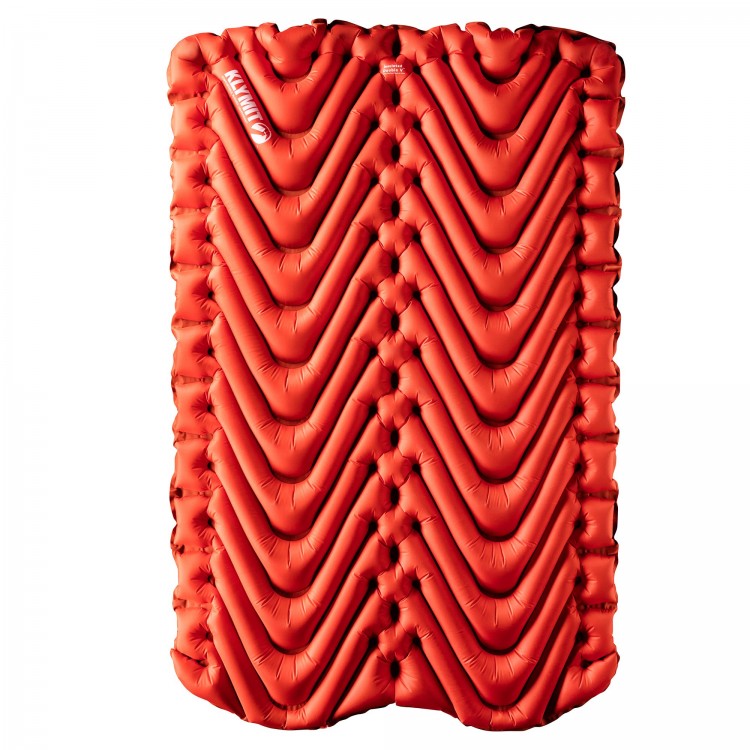 Надувной коврик KLYMIT Insulated Double V (06IDOR02E) оранжевый